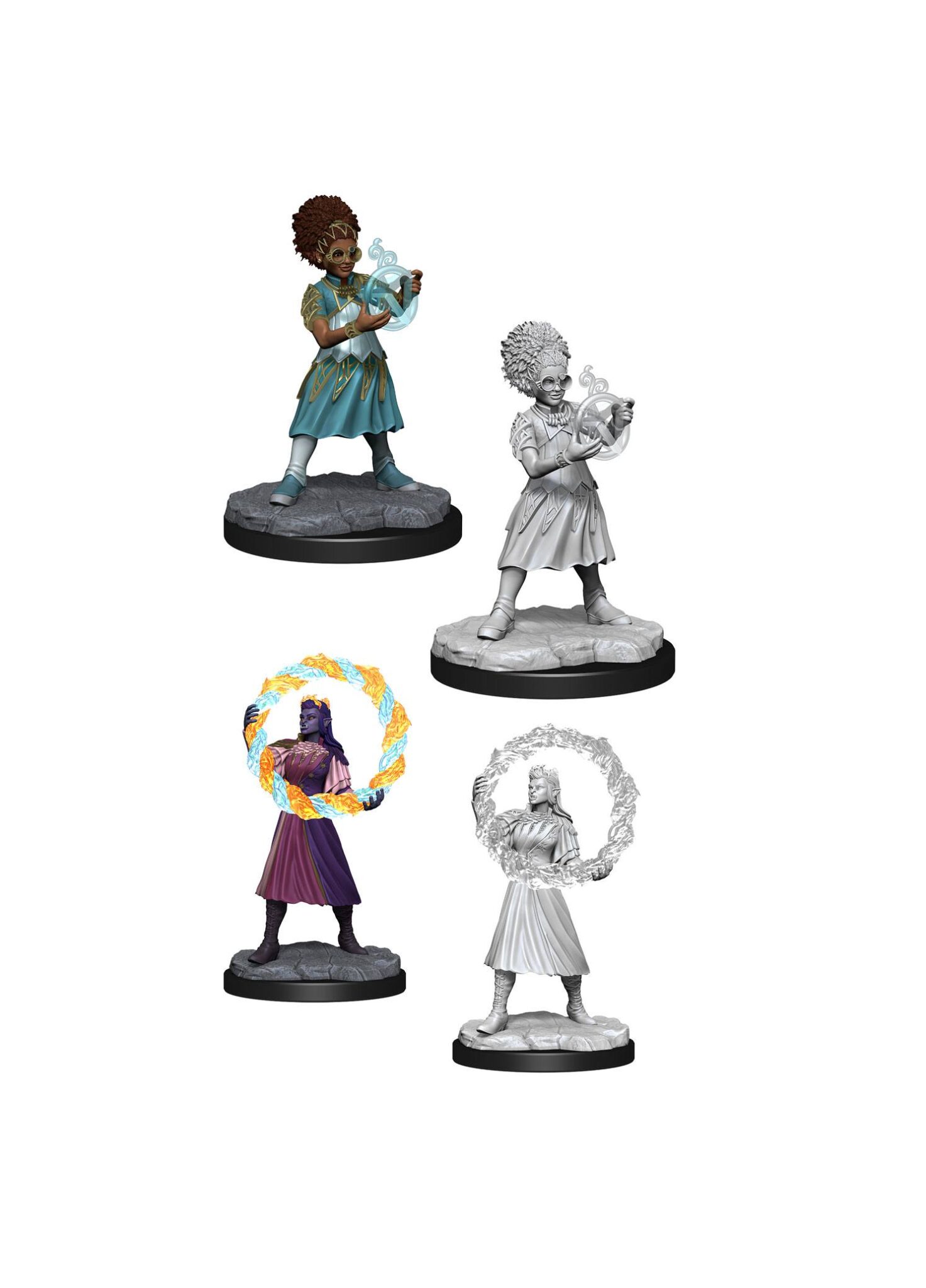 Magic The Gathering – Unpainted Magic Miniatures – Rootha & Zimone ...